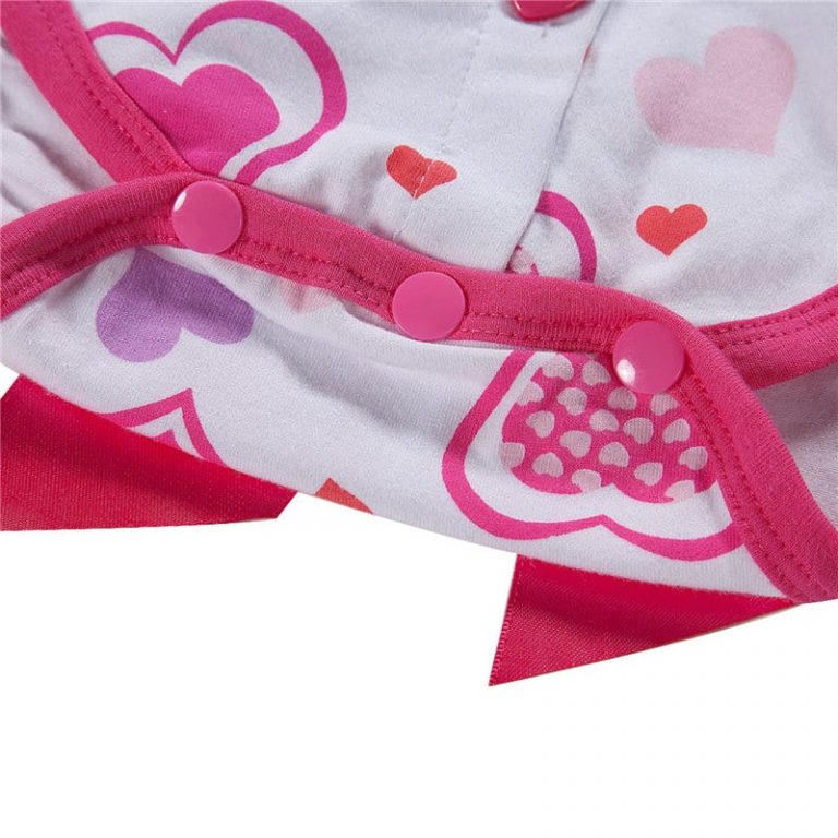 Princess Hearts Front Snap Onesie Bodysuit - LittleForBig Cute & Sexy ...