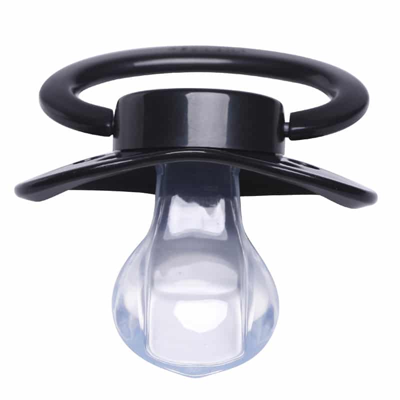 Generation 1 Adult Sized Black Pacifier - LittleForBig Cute & Sexy Products