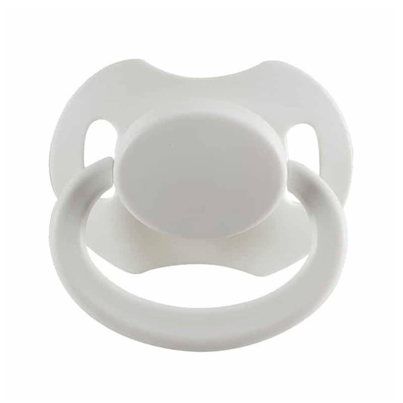 GEN-II Adult Sized White Pacifier - LittleForBig Cute & Sexy Products