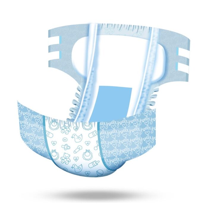 Nursery Blue Printed Adult Brief Diapers - LittleForBig Cute & Sexy ...