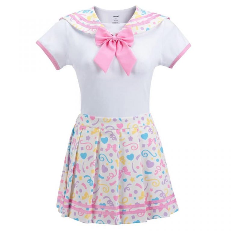 Cosplay Magical Girls Confetti Onesie Skirt Set Littleforbig Cute